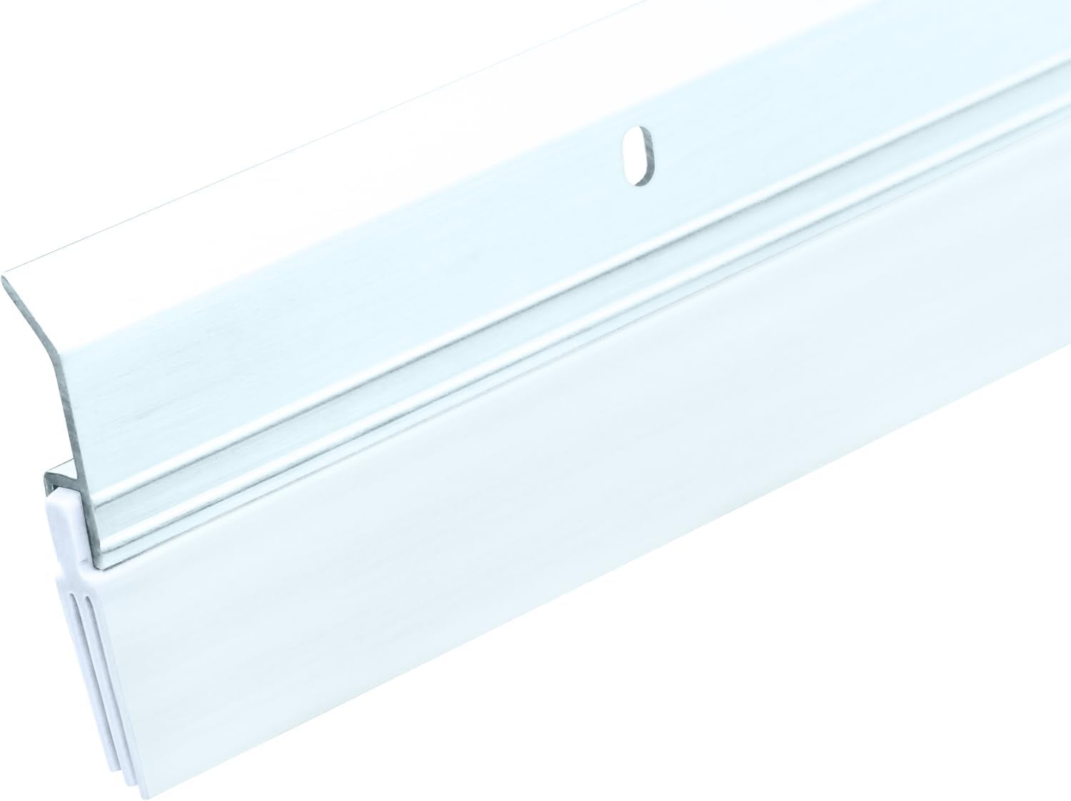 White Heavy Duty Triple Seal Door Sweep USA Made (4 FT Long) - Walmart.com