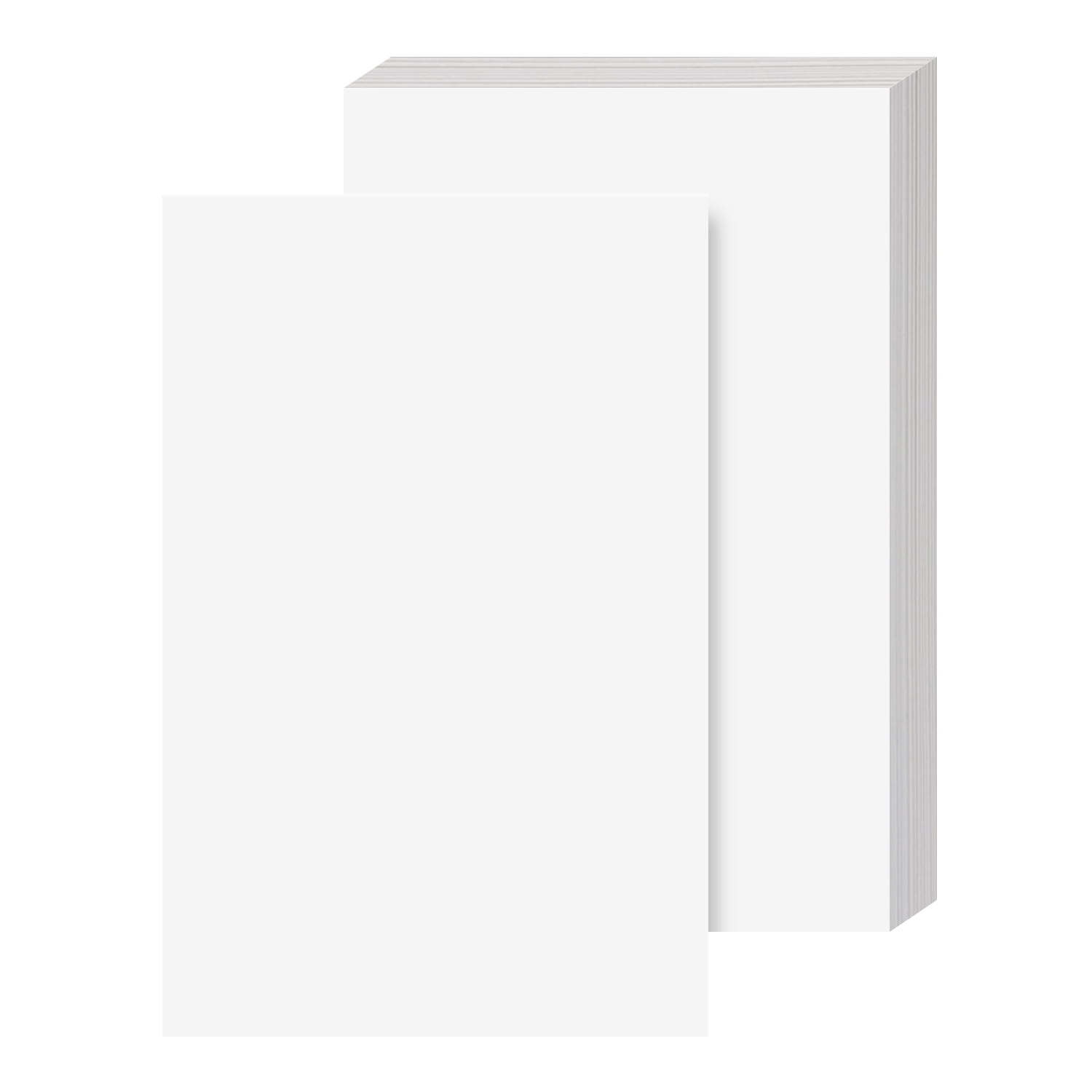 White Heavyweight Cover Stock | Extra Thick and Durable 110lb Cover ...