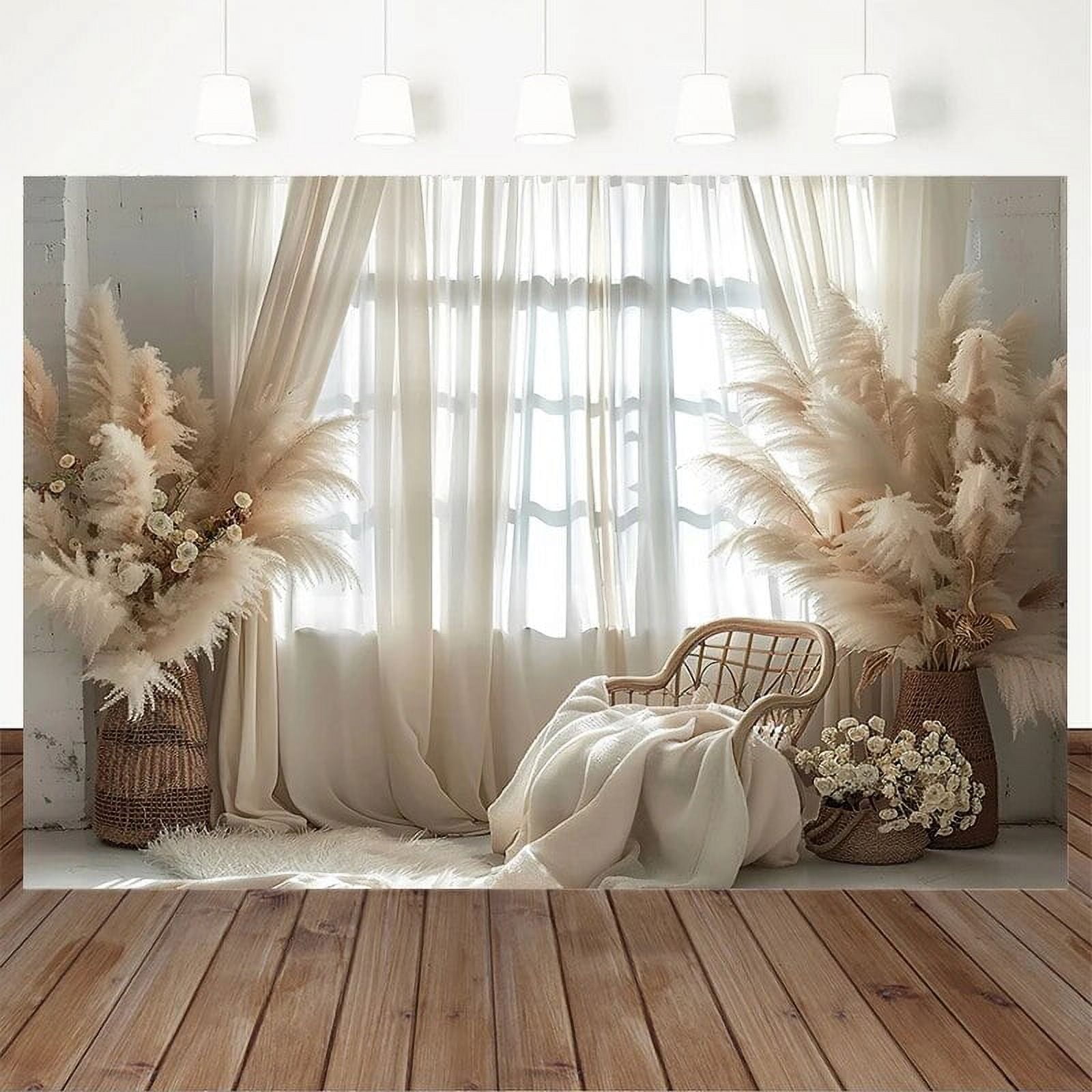 White Home Backdrop For Photography Photo Wedding Background Cloth ...