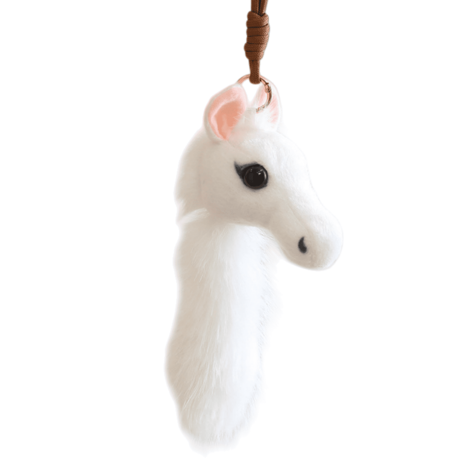 White Horse Head Stuffed Wall Hanging, 1 Count, 7.9 Inch, Plush Animal ...