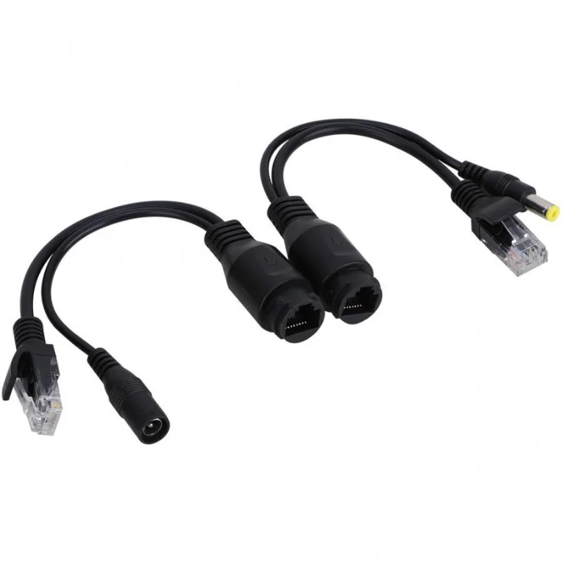 White Hot POE Cable Passive Power Over Ethernet Adapter Cable POE ...