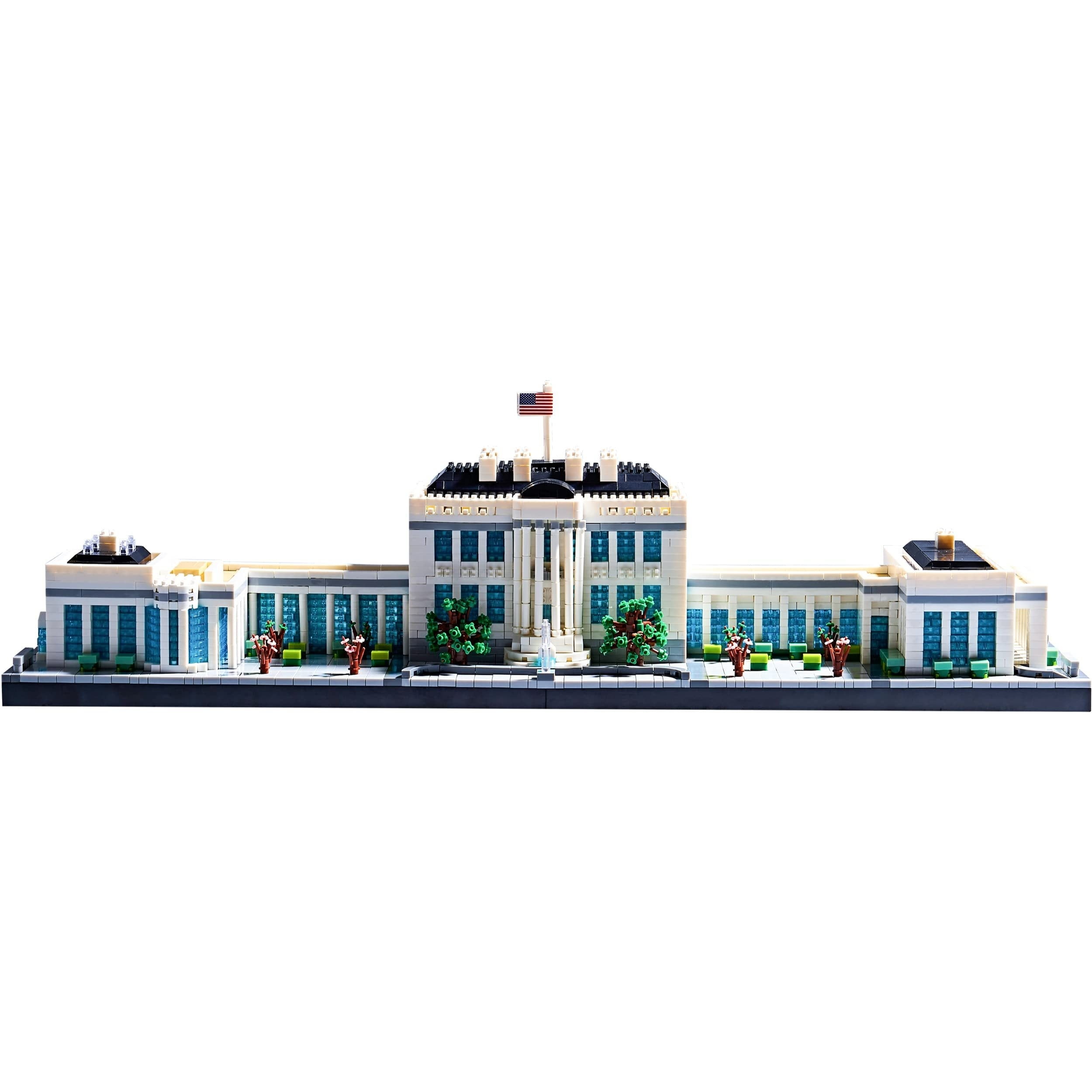 White House Model Building Set - Joining Micro Building Blocks Kit 3520 ...