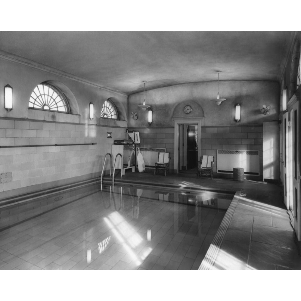 White House Swimming Pool During The Eisenhower Administration. Jan. 27 ...