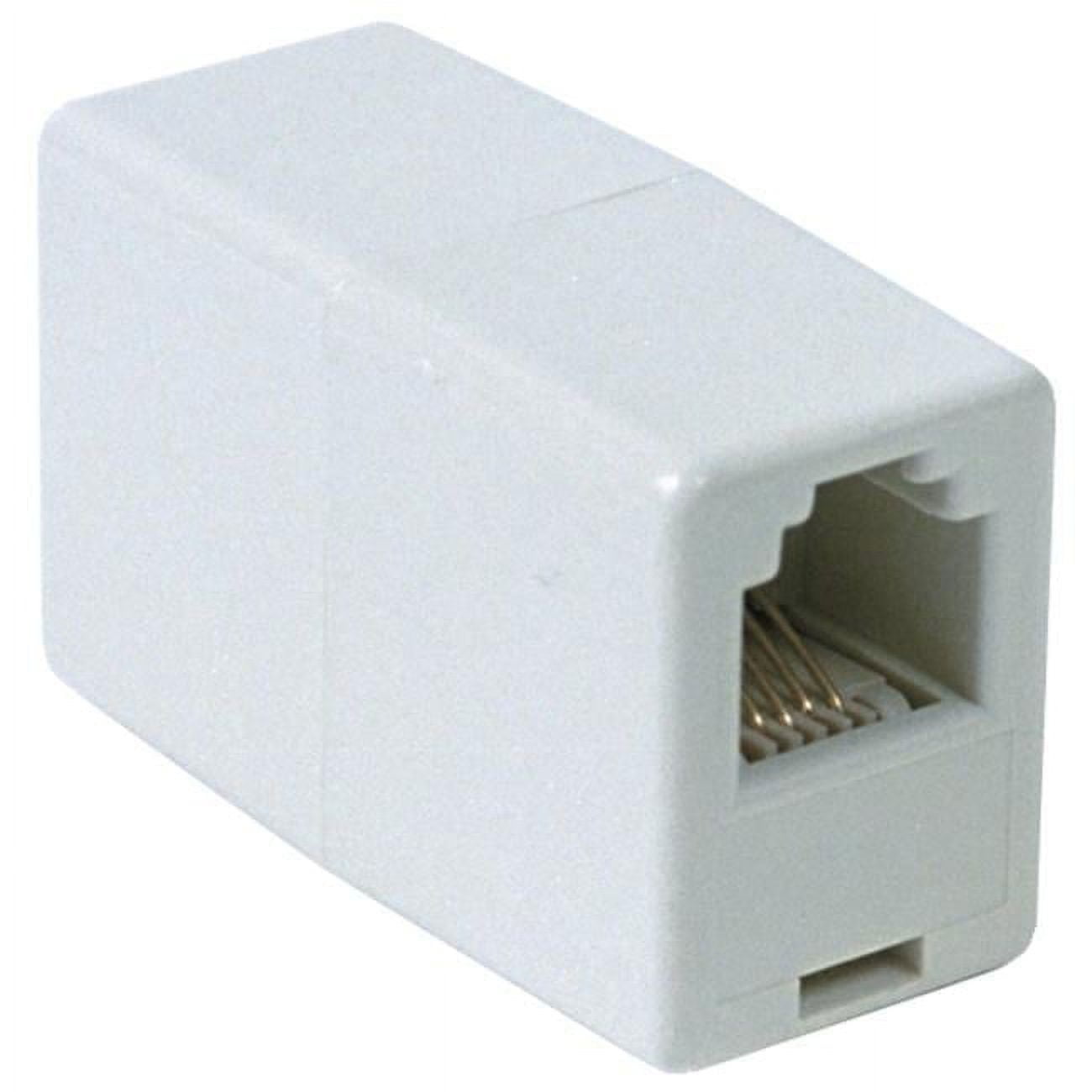 White In-Line Cord Coupler - Walmart.com