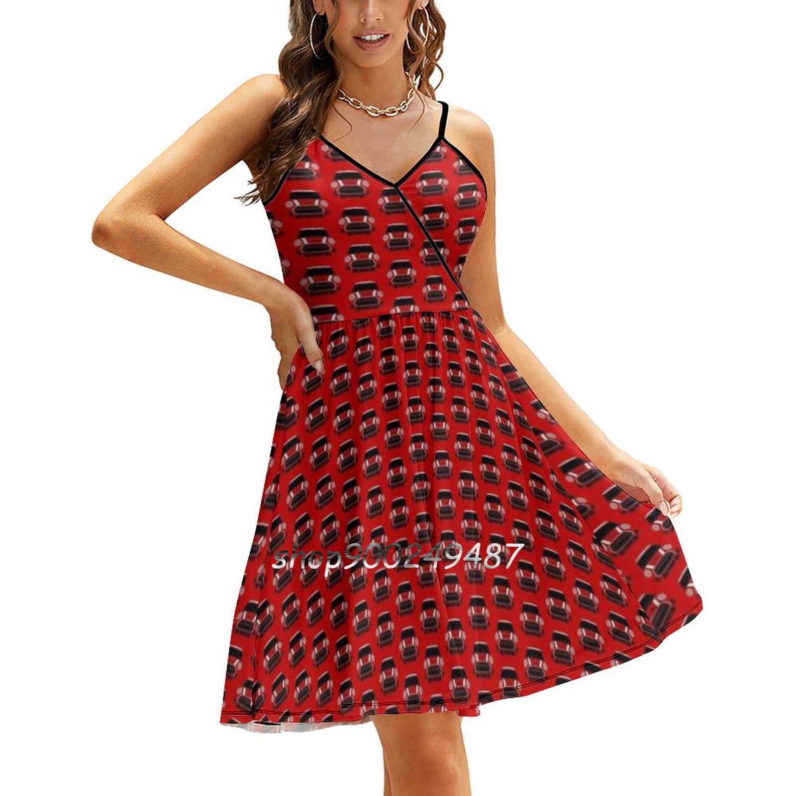 White Italian Job Flare Dress Square Neck Dress Elegant Female Fashion ...
