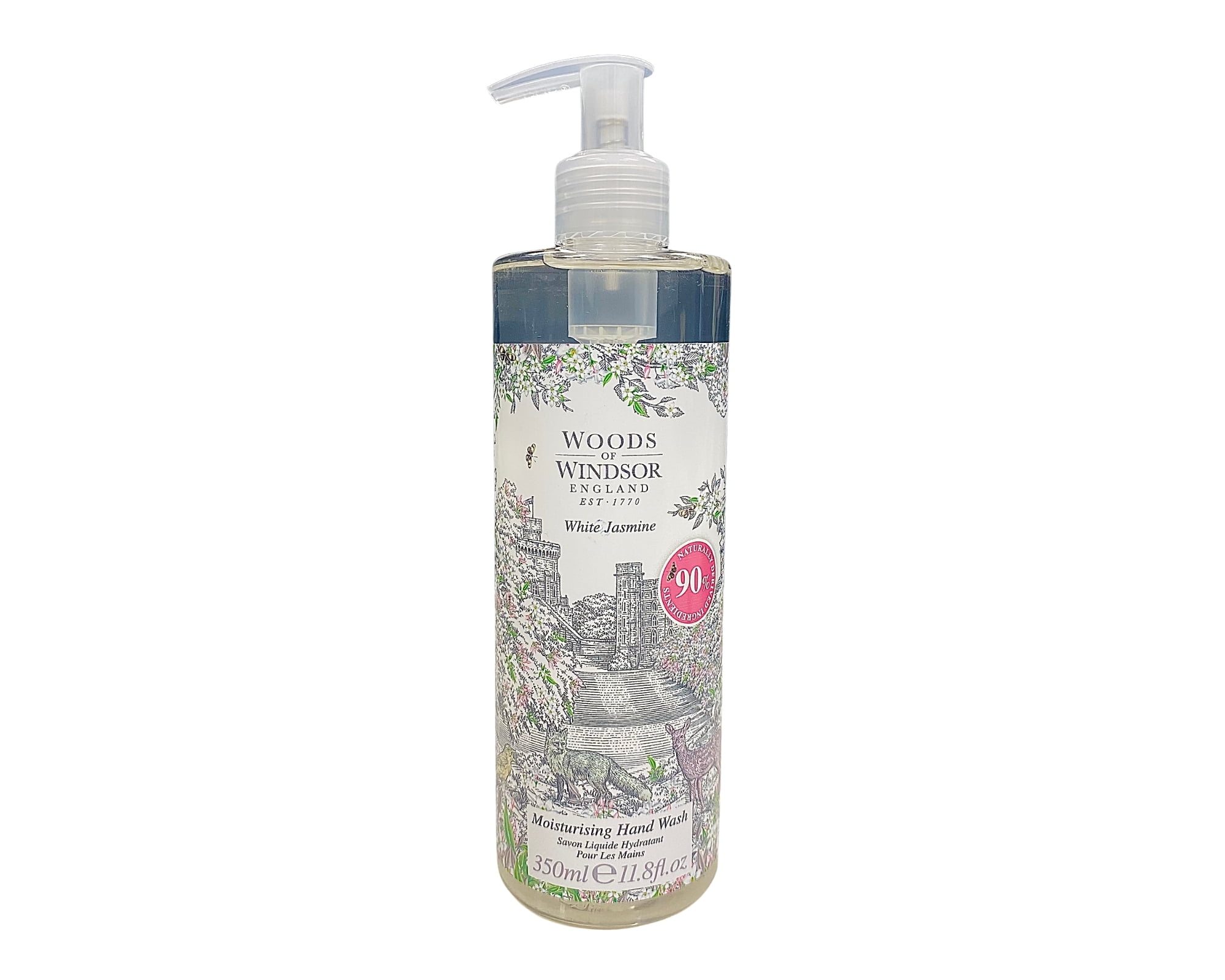 White Jasmine Moisturising Hand Wash by Woods of Windsor 11.8 oz/350 ml ...