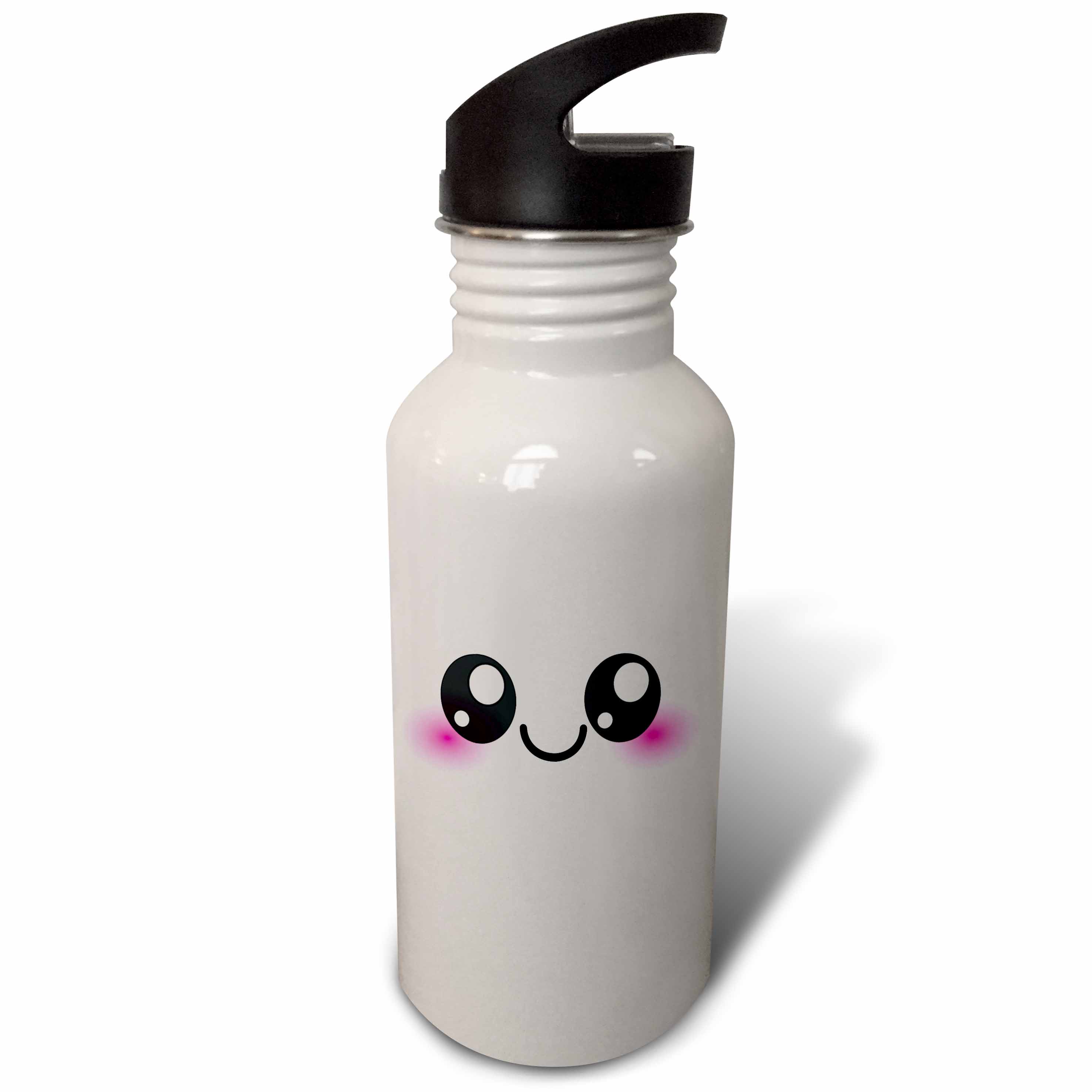 White Kawaii smiling Square - Adorable and Cute Cartoon Smiling Face ...