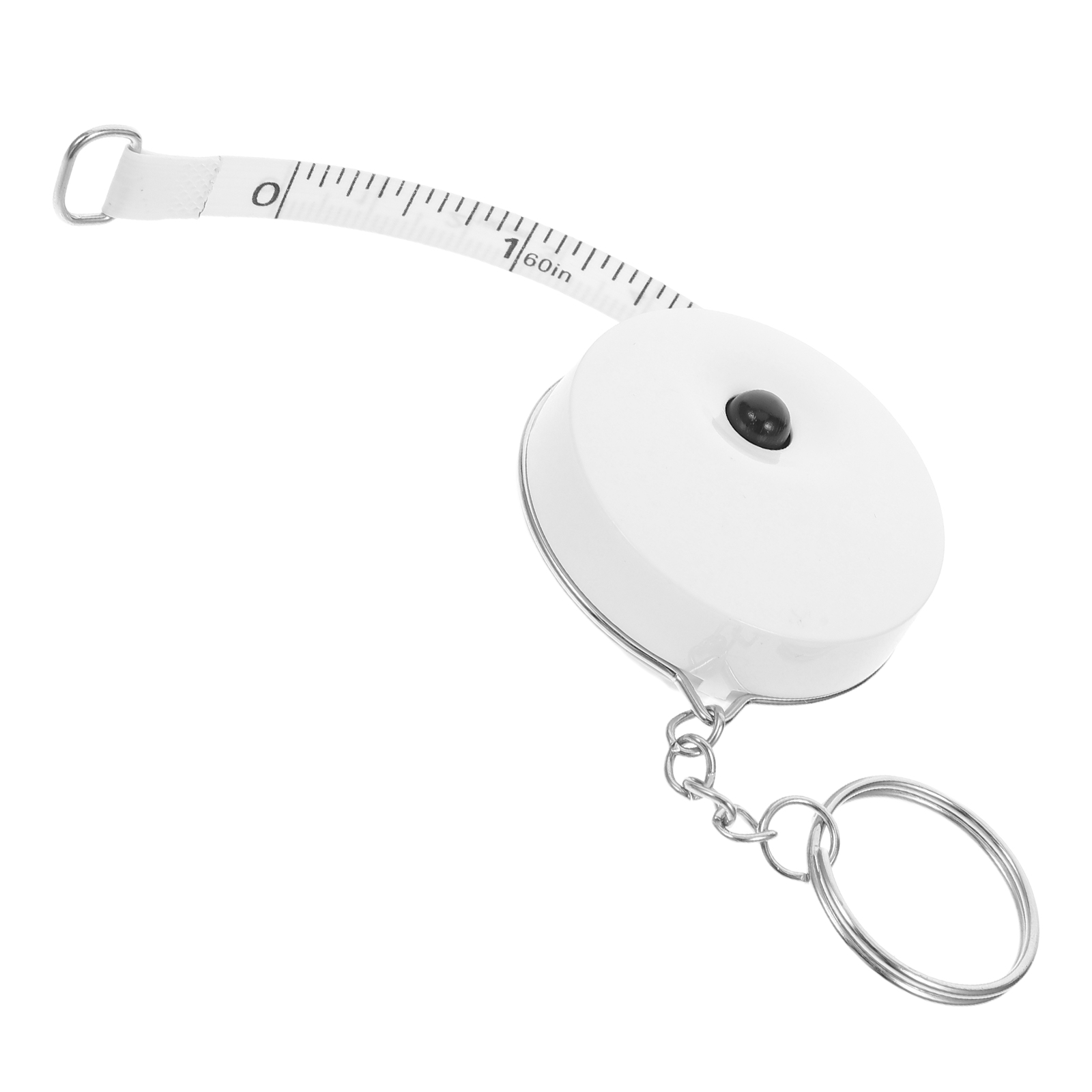 White Portable Soft Tape Measure 1.5 m for Home Use ABS Material ...