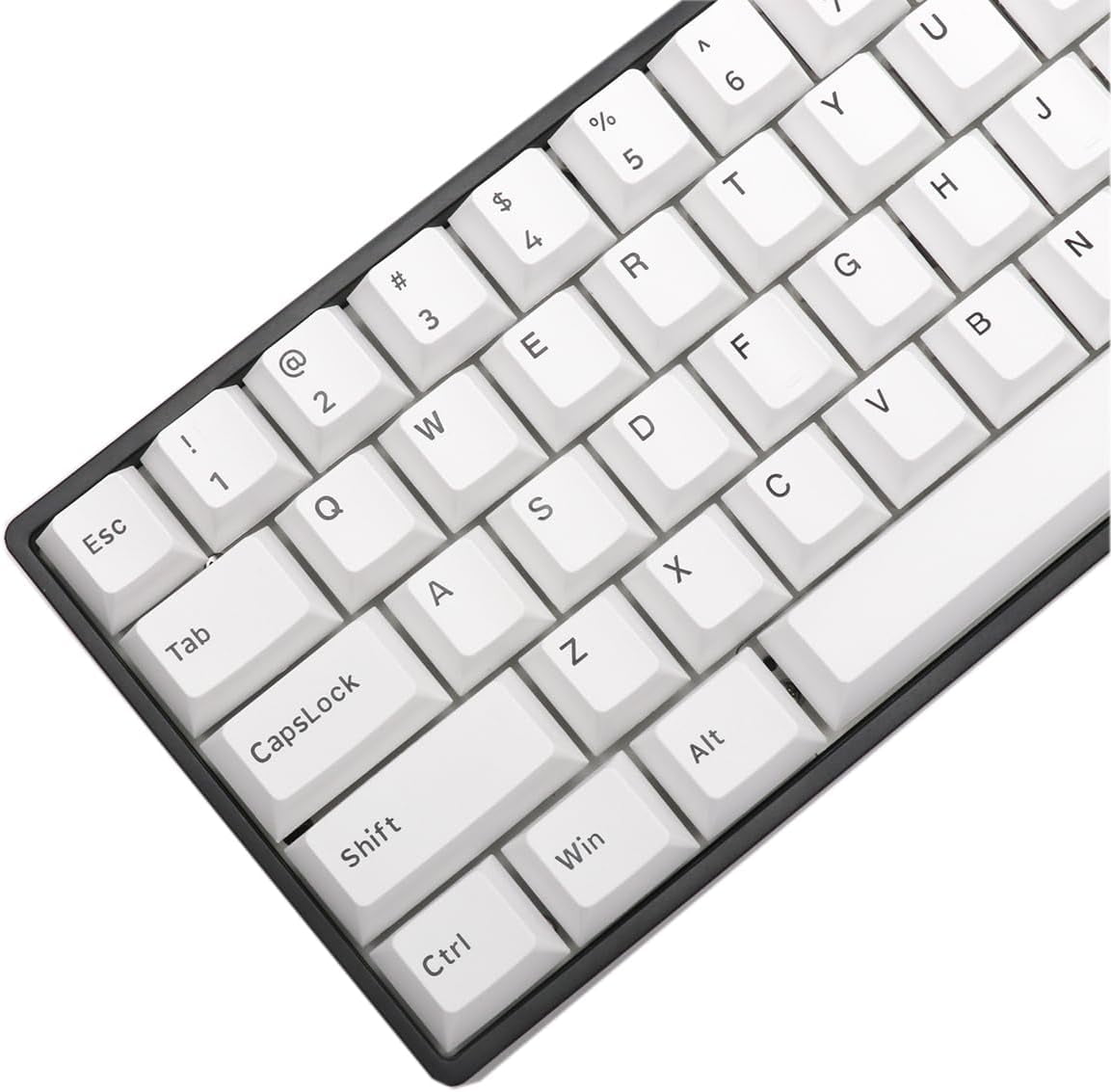 White Keycaps Bow 143 Keys Set Cherry Profile Double Shot Ansi Us ...