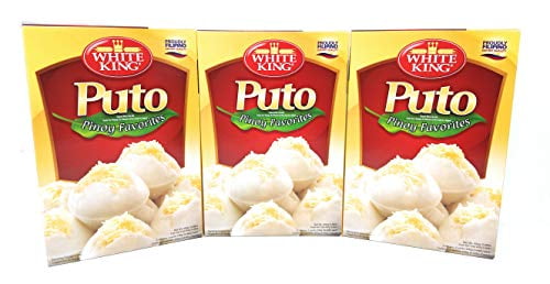 White King Puto Pinoy Favorites Cake Mix, Net Wt 400g (0.88lb)per Box ...