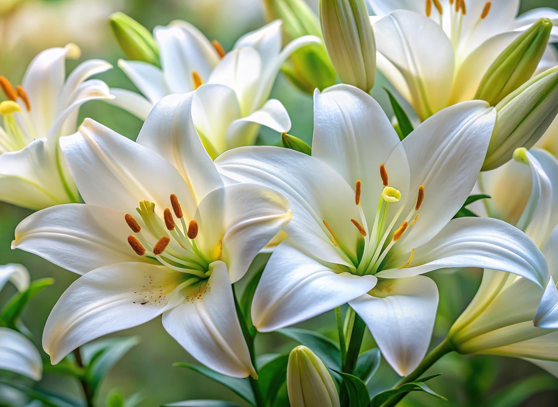 White Knight Lily Bulbs for Planting - Perennial Lilium Bulbs (5 Bulbs ...