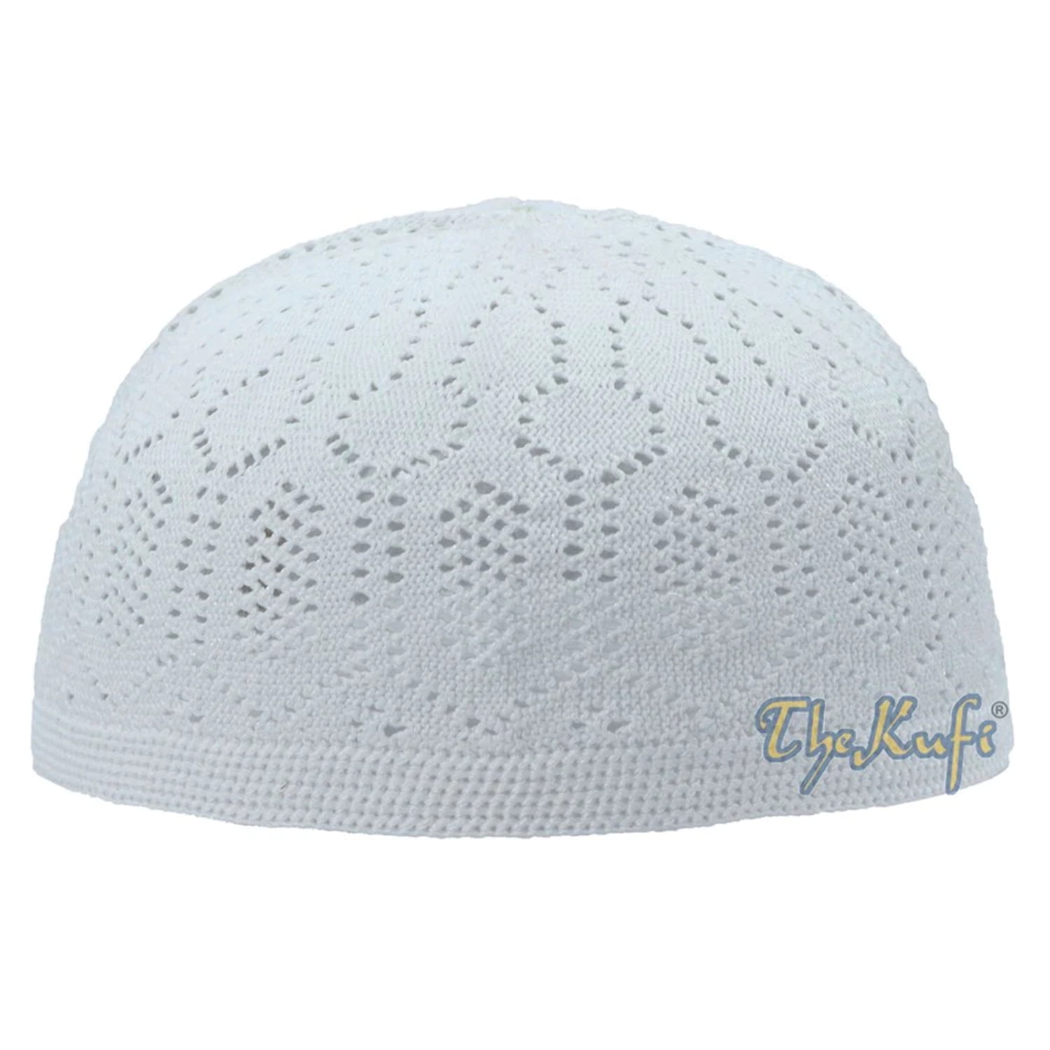 White Kufi Cap Turkish-style Mercan Machine-knit Prayer Hat Taqiyah - Walmart.com