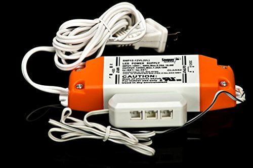 White LED Illuminated Standoff Mount Kit Supports Signs Up to 3/8-Inch ...