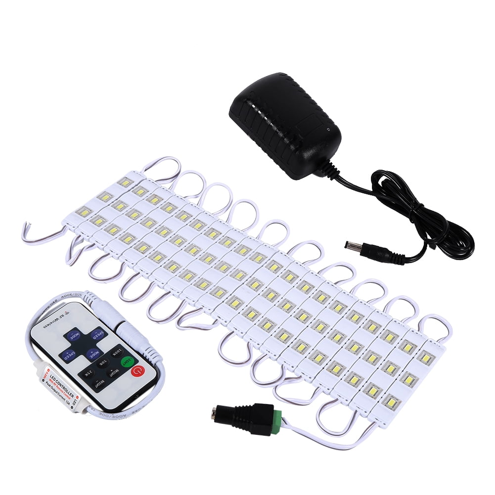 White LED Light Strip Kit Dressing Makeup Cosmetic Mirror Lighted DIY ...