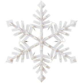 Large Outdoor Snowflake Lights