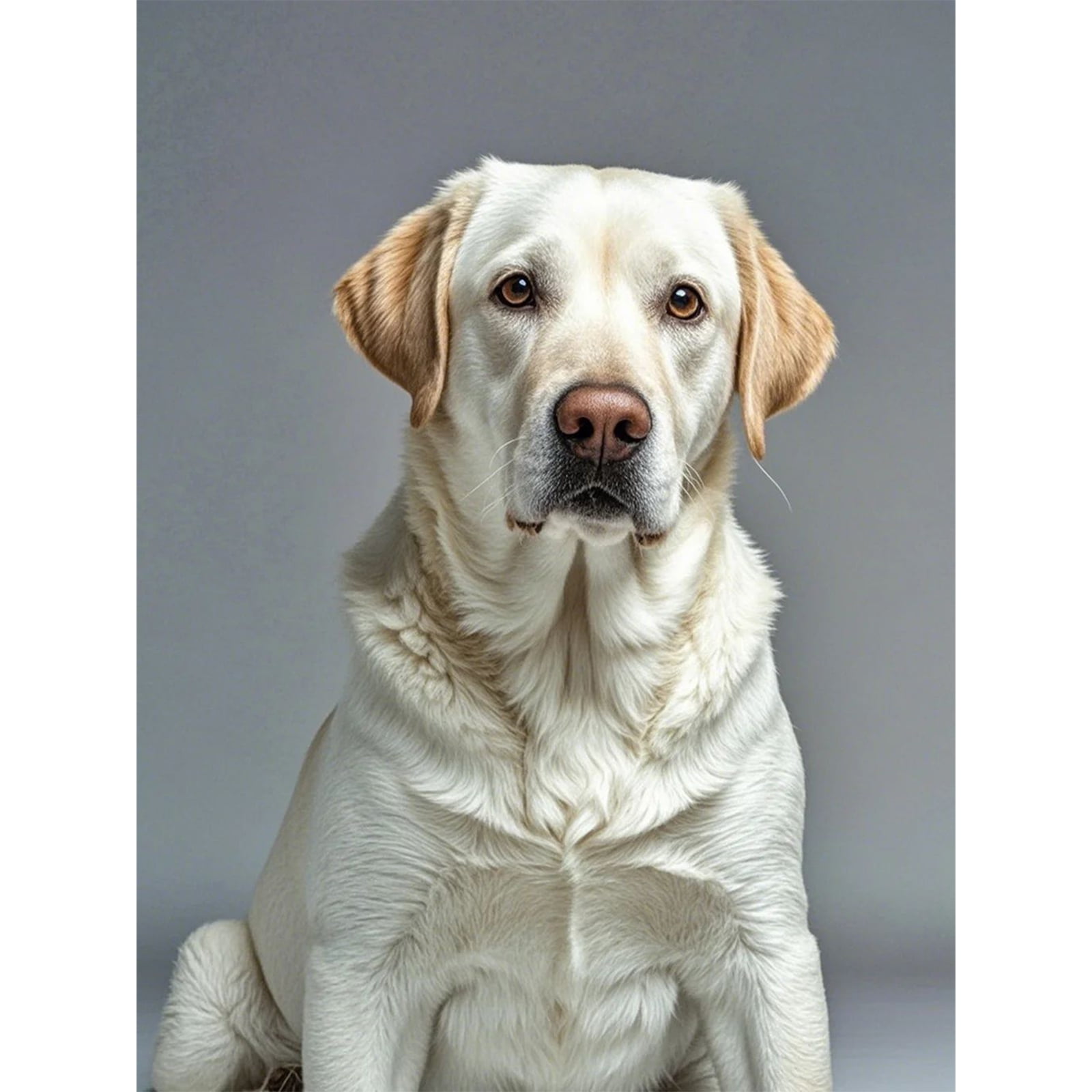 White Labrador Retriever 5D Diamond Art DIY Kits Diamond Painting Full ...