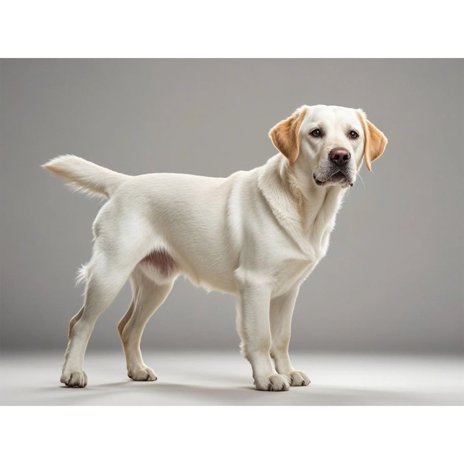 White Labrador Retriever Diamond Art 5D Diamond Painting DIY Kits Full ...