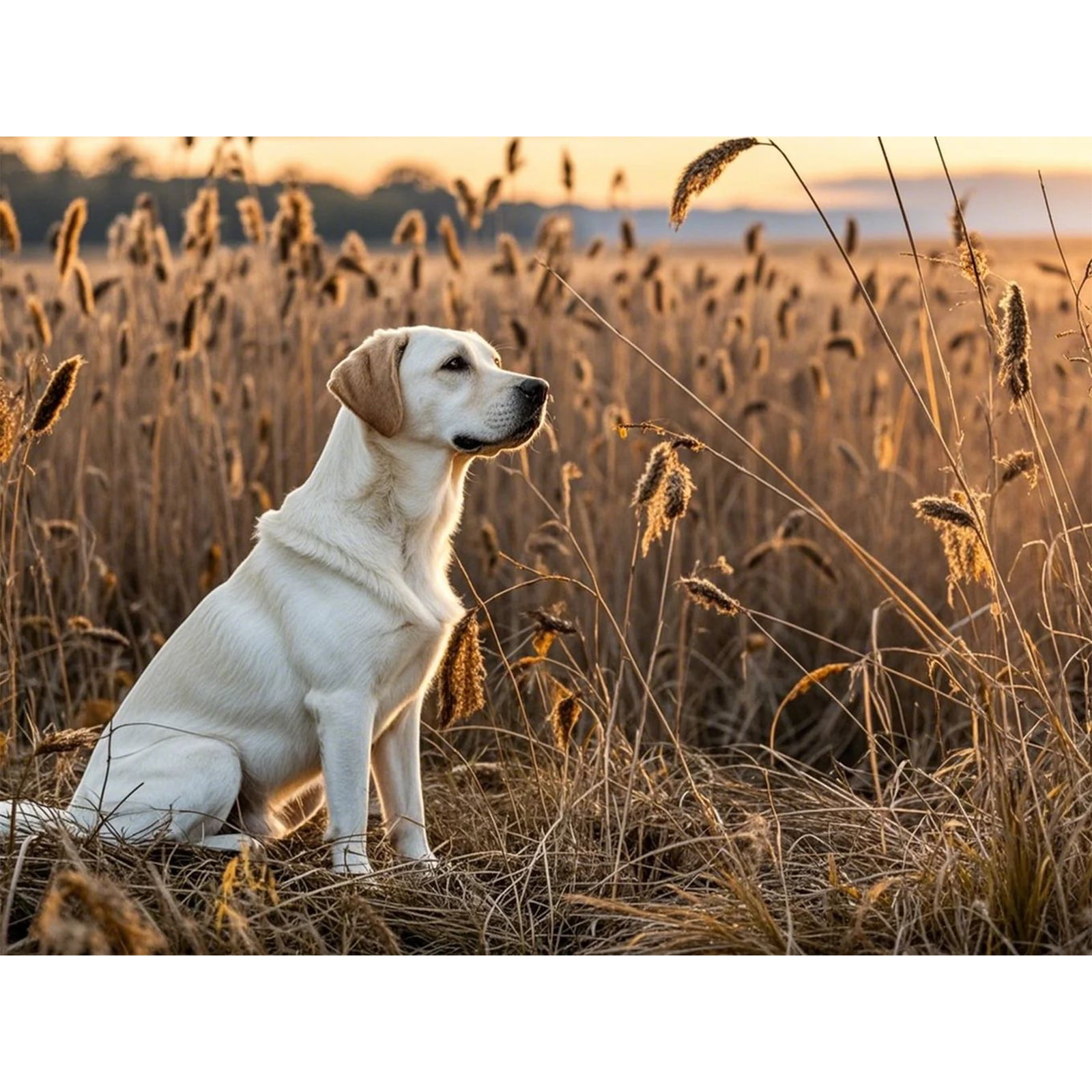 White Labrador Retriever Diamond Painting DIY Kits 5D Diamond Art Full ...