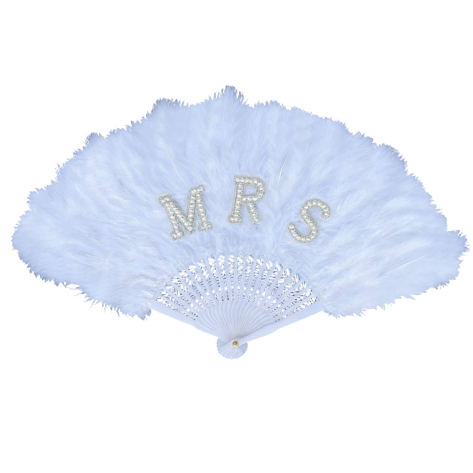 White Lace Bride to Be Folding Fan | Bridal Wedding Accessory ...