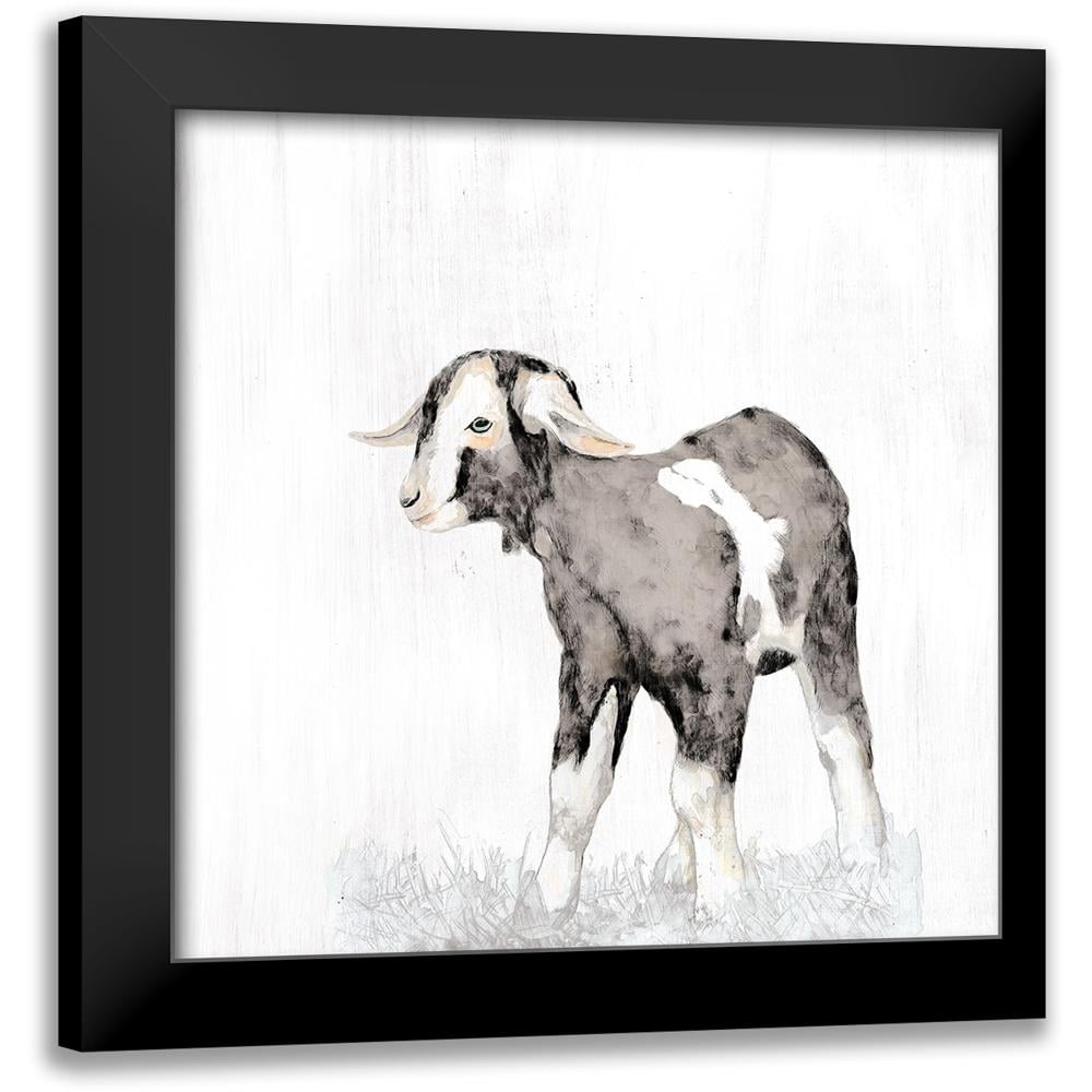 White Ladder 20x20 Black Modern Framed Museum Art Print Titled - Little ...