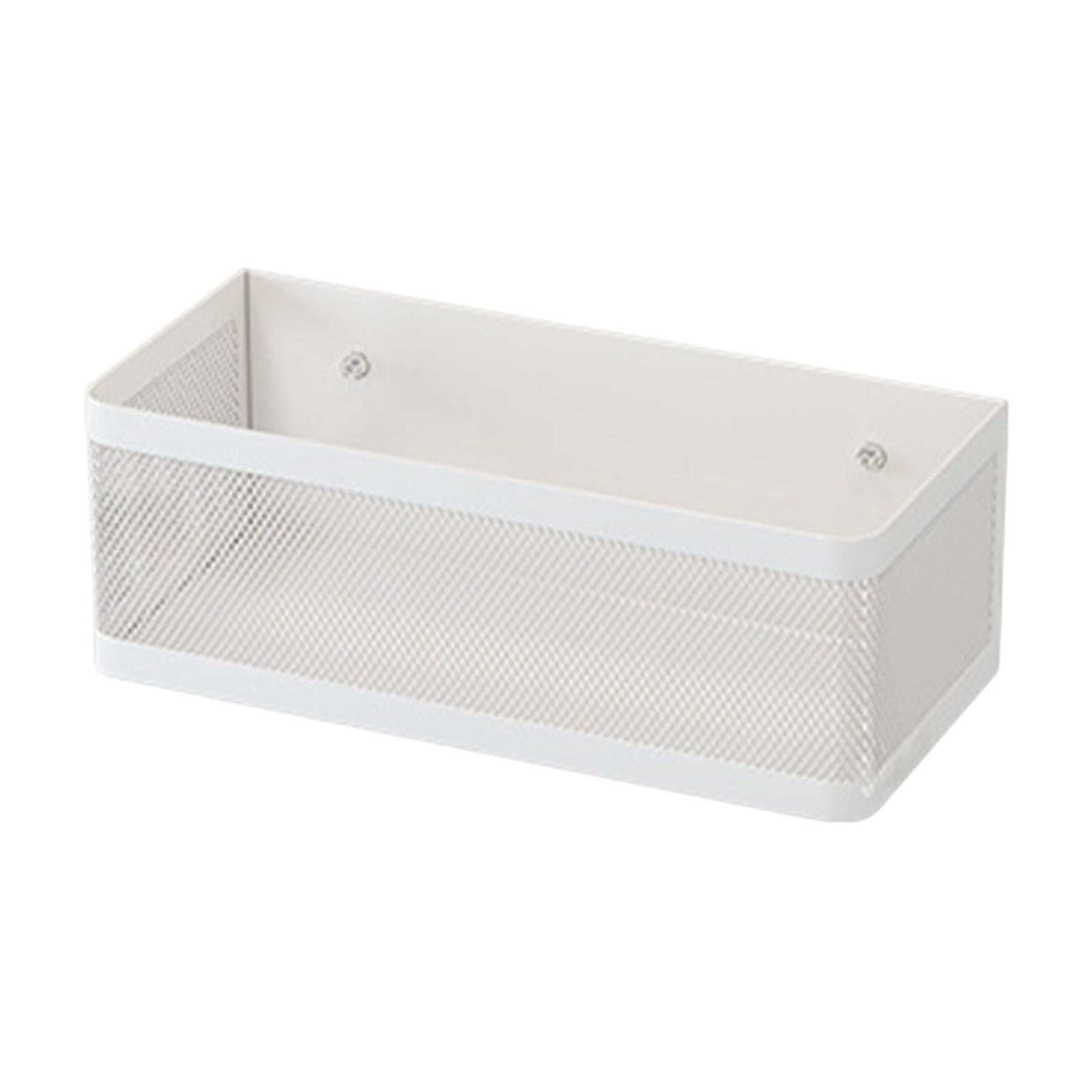 White Large Magnetic Refrigerator Side Storage Box With No Drill ...