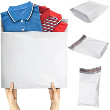 StarBoxes 50 Poly Mailers Bags 19x24" - #7 Pouches Envelopes White Self ...