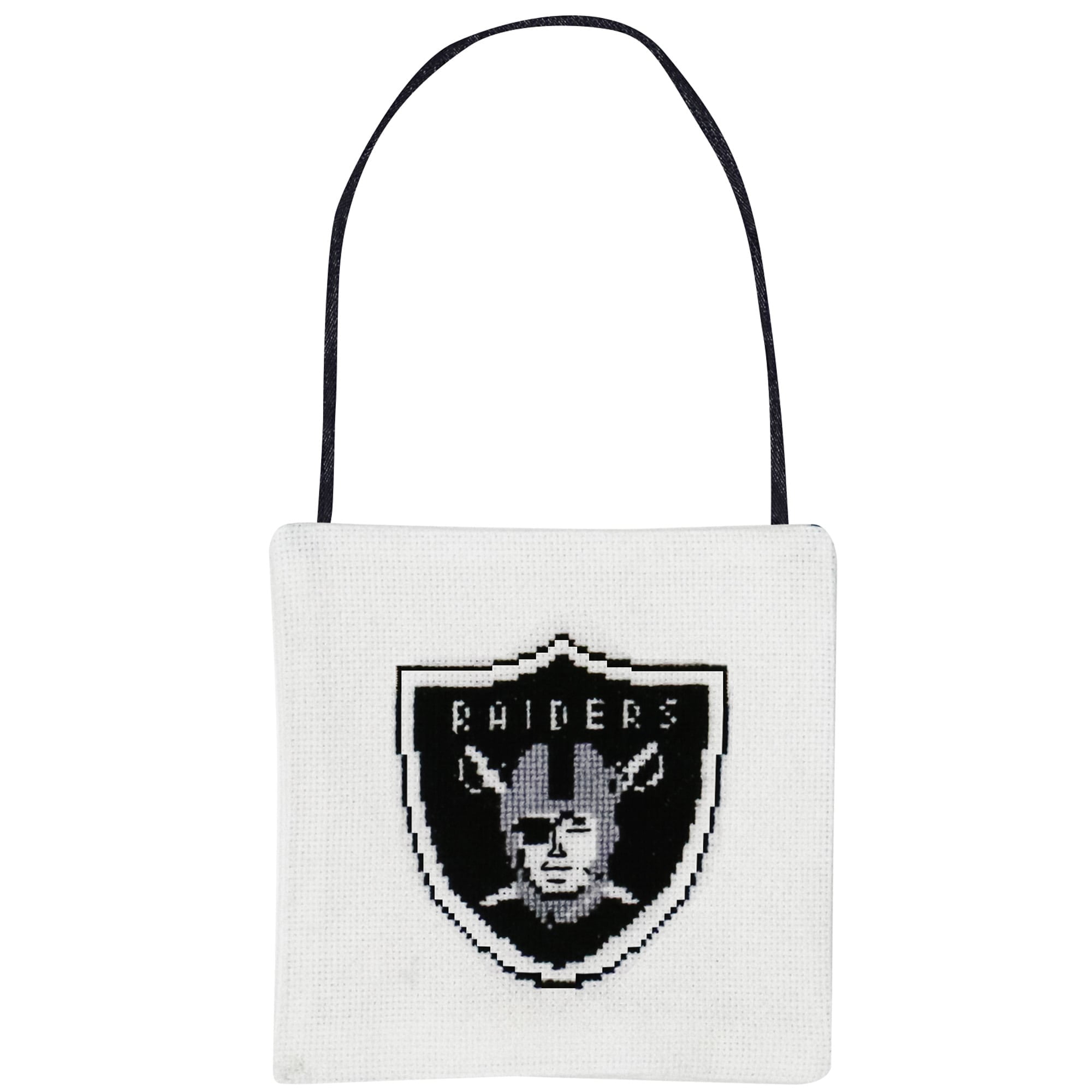 White Las Vegas Raiders Team Pride Cross Stitch Craft Kit - Walmart.com