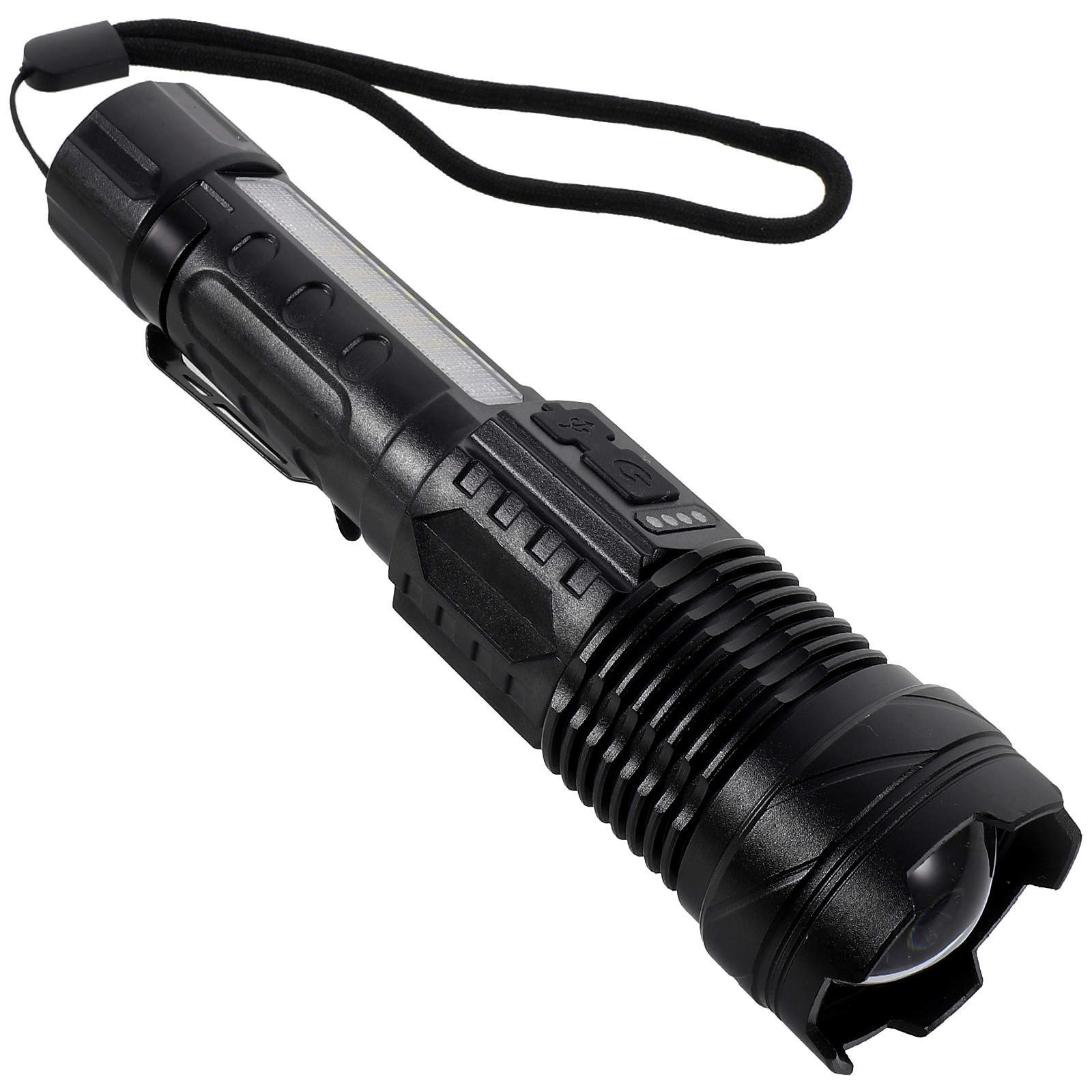 Leifggao Outdoor LED Flashlight Rechargeable Flashlight Portable ...
