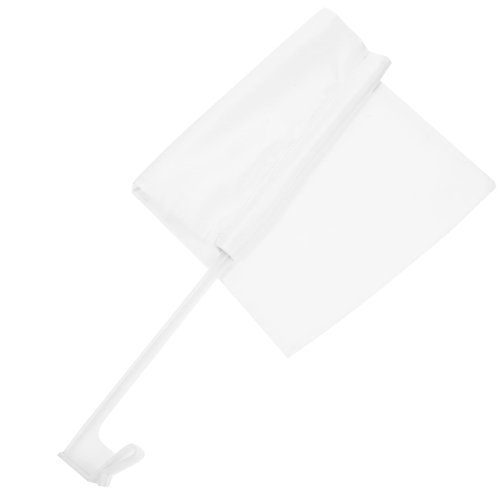 White Lawn Flag Blank Car Flag Diy Blank Car Flag For Outdoor Decor ...