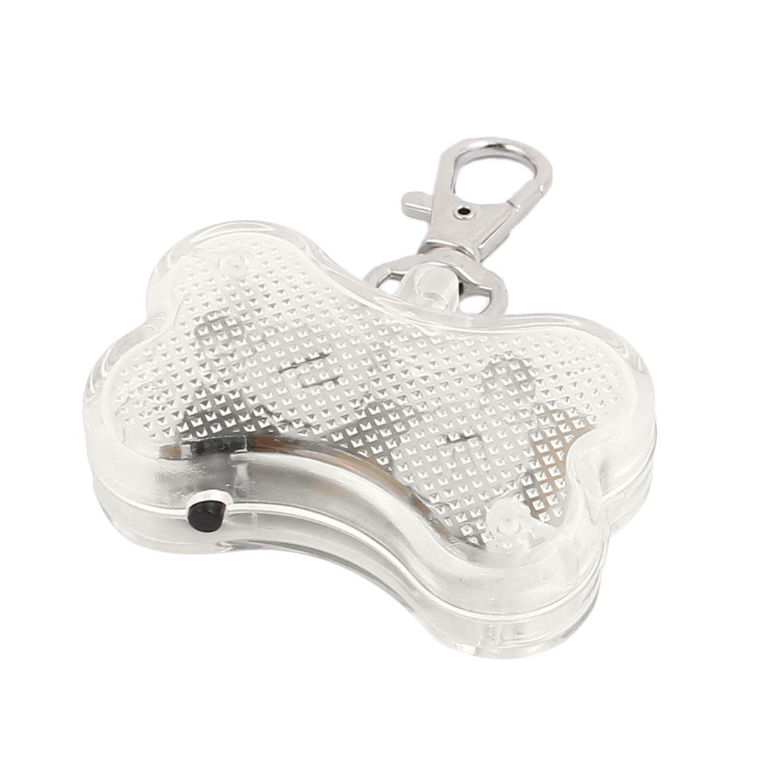 Multicolor Light Bone Shape Pet Dog Blinker Flashing Pendant Collar ...