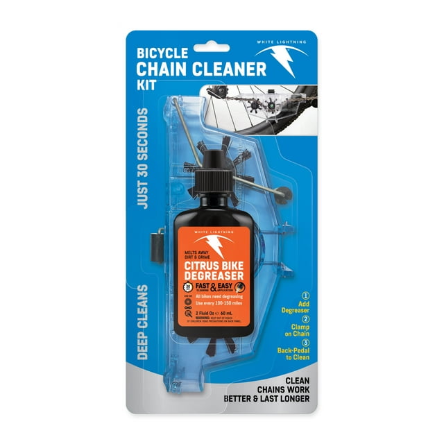 Bicycle Chain Cleaner Kit (Chain Cleaner + 2oz Clean Streak Degreaser ...