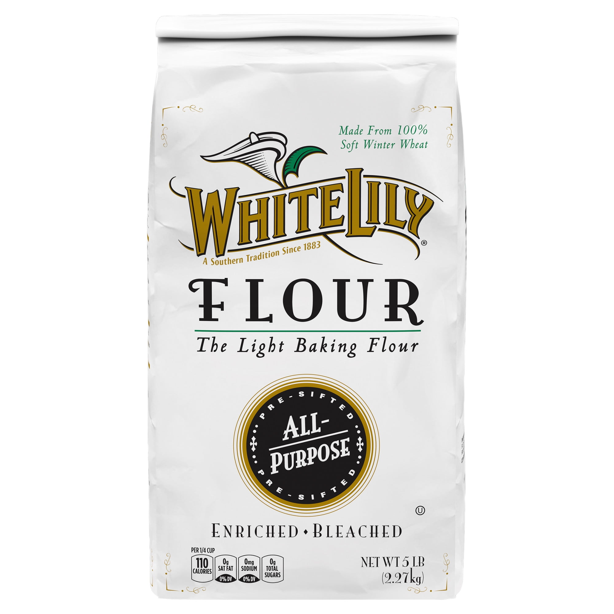 White Lily All Purpose Flour, 5 lb Bag for Baking - Walmart.com