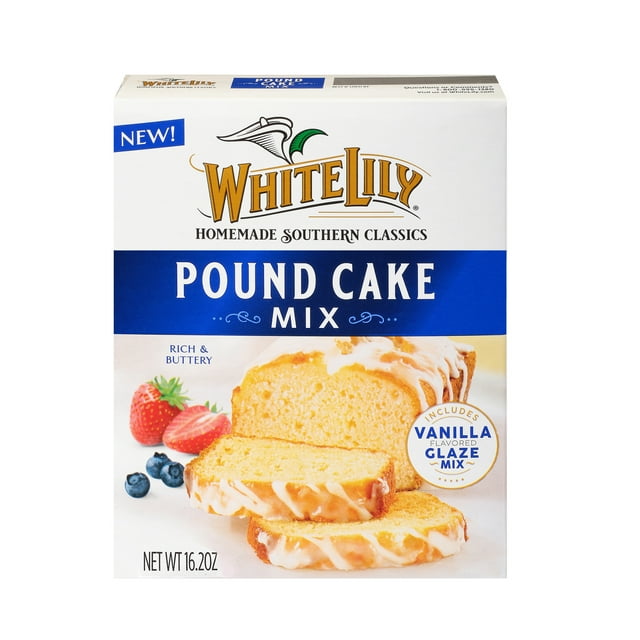 White Lily Pound Cake Mix, 16.2 OZ Box - Walmart.com