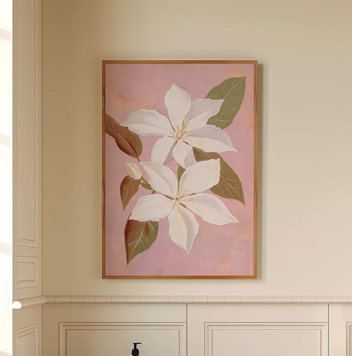 White Lily Print, Lily Poster, Floral Gift, Flower Artwork, Home Decor ...