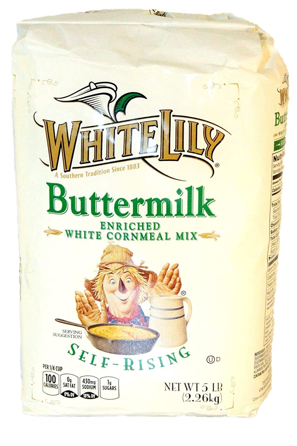 White Lily Self-Rising Buttermilk White Cornmeal Mix Enriched - Walmart.com
