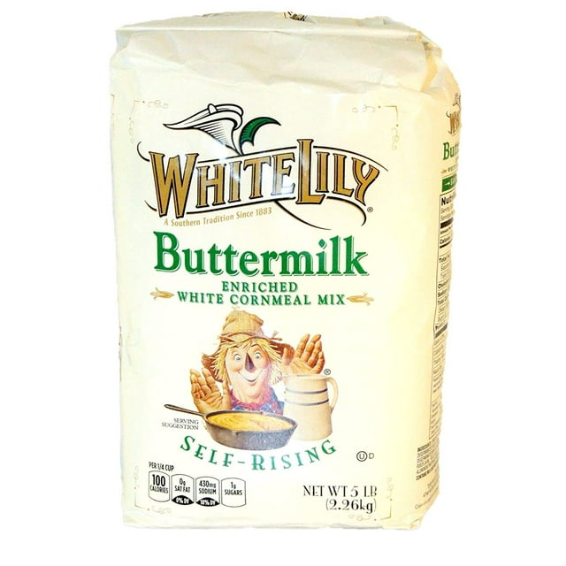 White Lily Self-Rising Buttermilk White Cornmeal Mix Enriched - Walmart.com