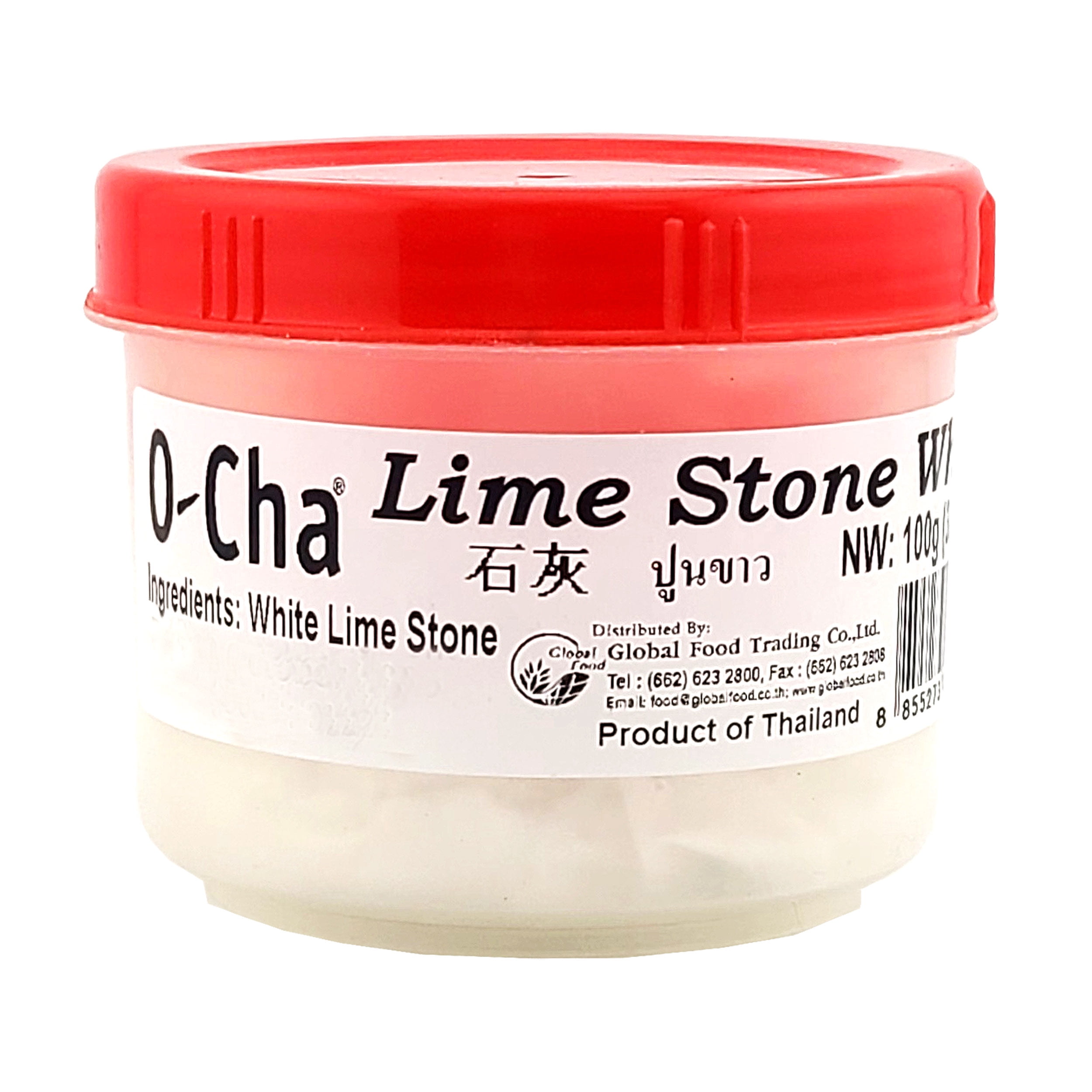 White Lime Stone Paste 3.5 Oz./ 100 G. by O-Cha (Pack of 2) - Walmart.com