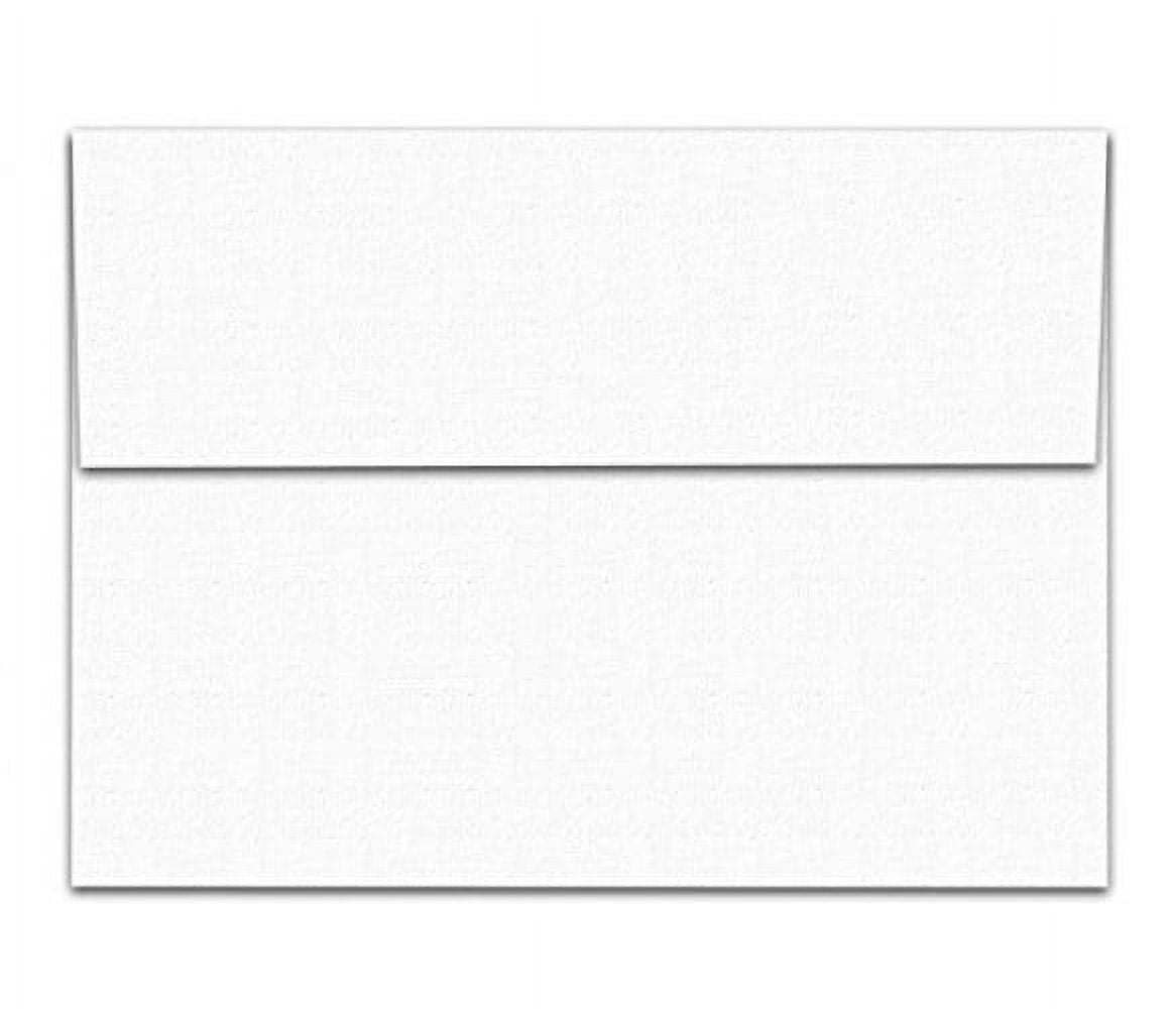 White Linen Textured A6 Envelopes - 4 3/4