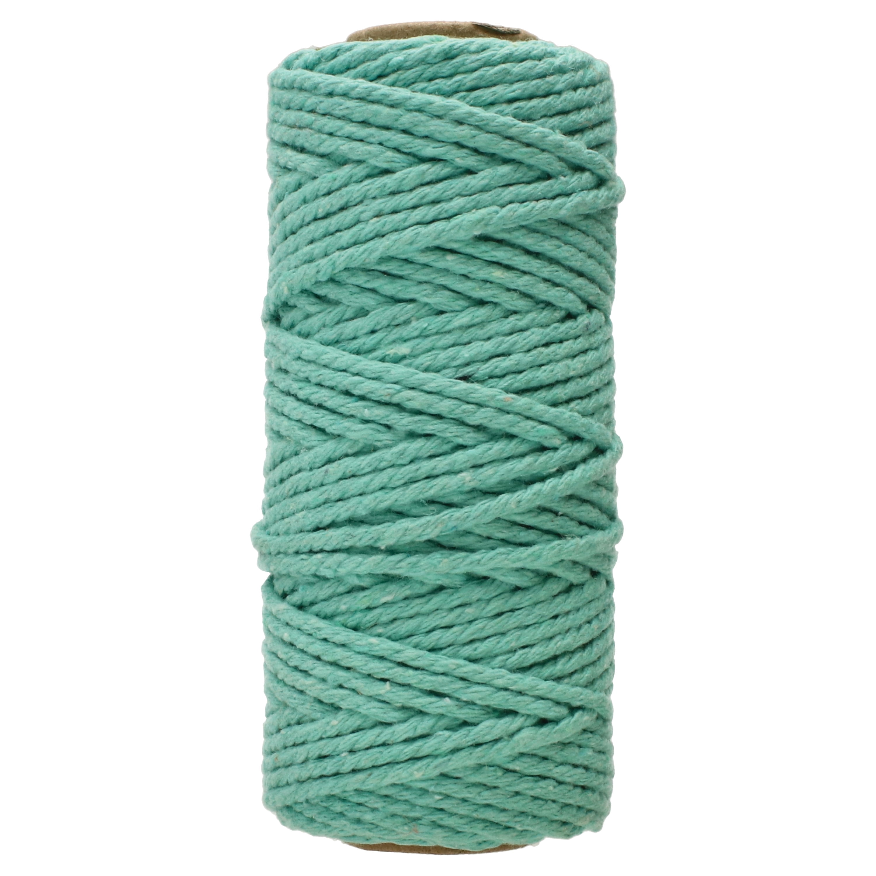 White Lion Macramé Cord – Cotton Rich Macrame Rope, 2 mm, 100 Feet ...