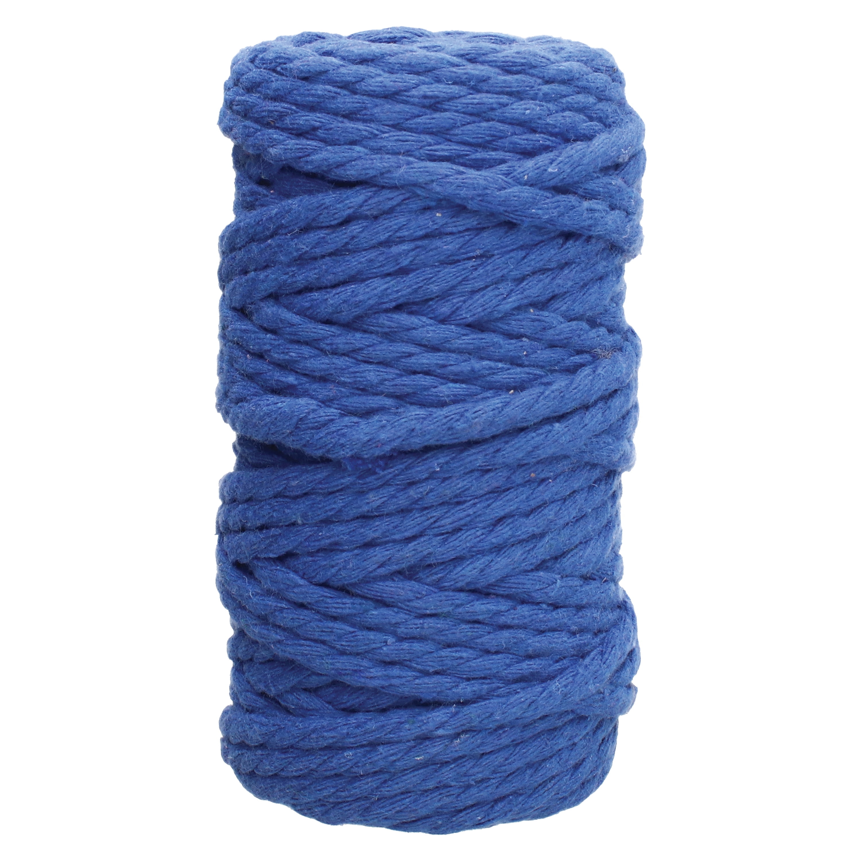 White Lion Macramé Cord – Cotton Rich Macrame Rope, 4 mm, 75 Feet ...