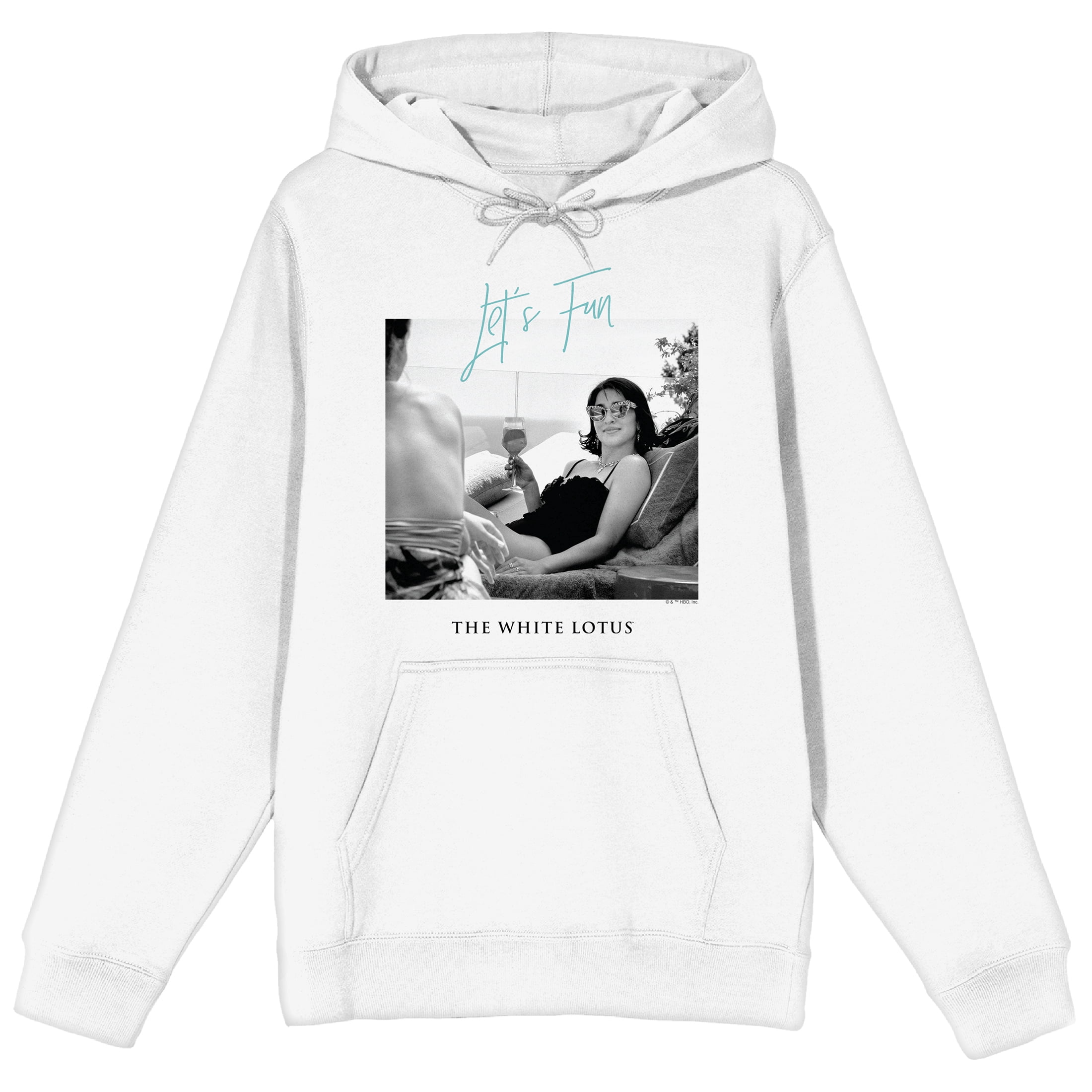 White Lotus Black & White Lucia Greco Screenshot Long Sleeve White ...