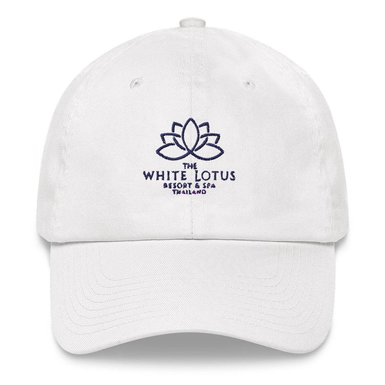 White Lotus Embroidered Hat | White Lotus Thailand | Thailand Vacation ...