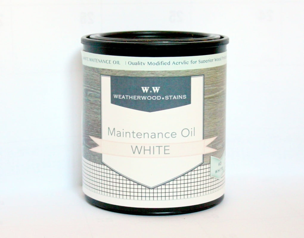 White Maintenance Oil-Based Interior Wood Stain Toner, Low VOC, by ...