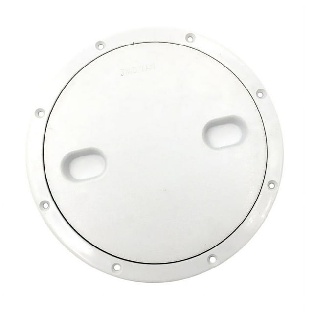 White Marine/Boat Screw Down Deck Access Plate Universal - Walmart.com