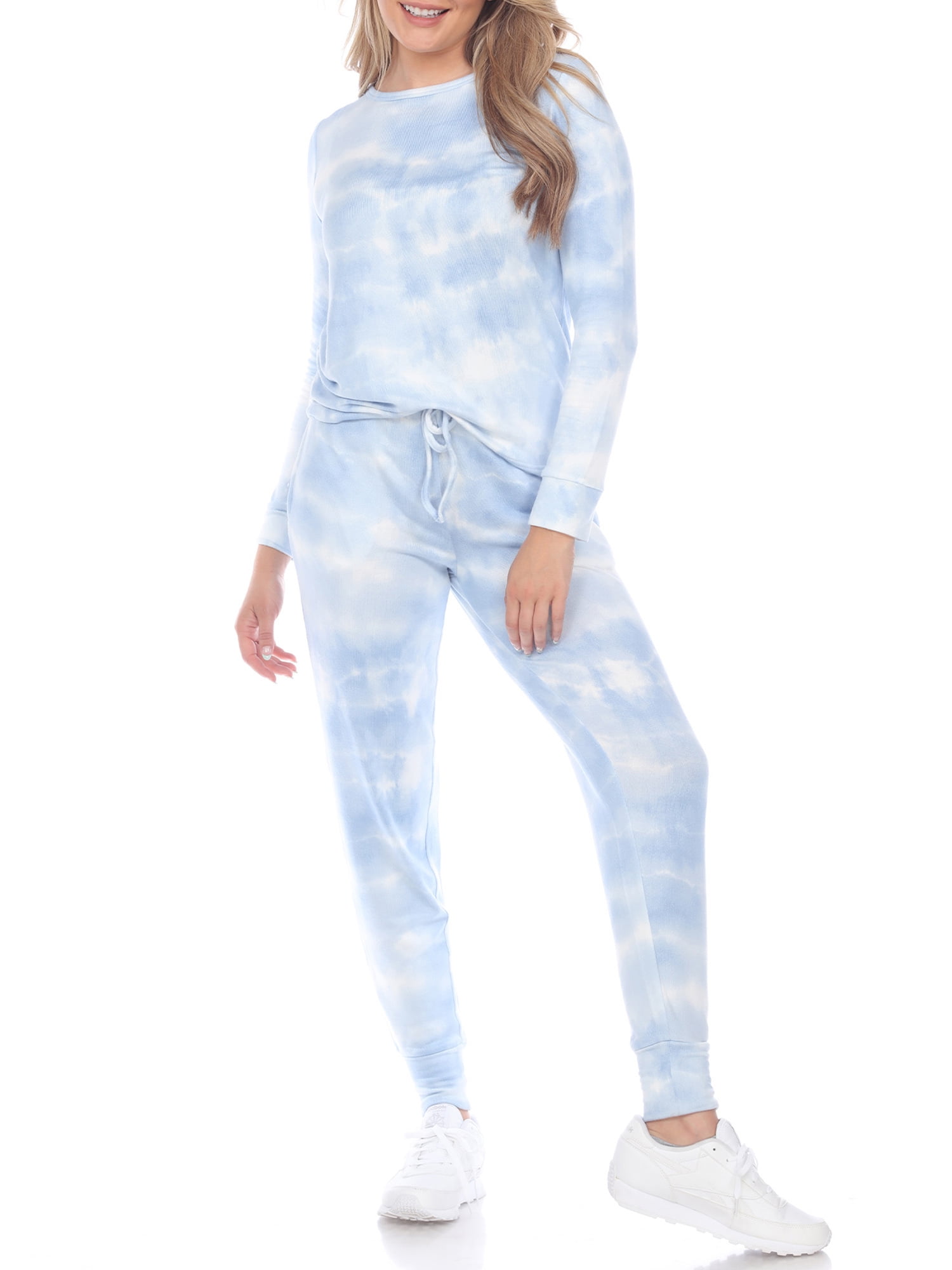 White Mark Women's 2 Piece Lounge Set - Walmart.com