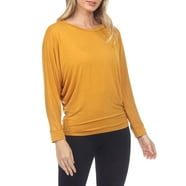 Women's Banded Dolman Top - Walmart.com