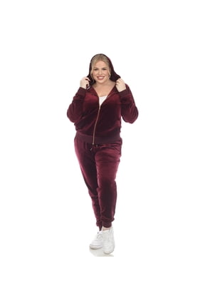 Velour Tracksuit Size