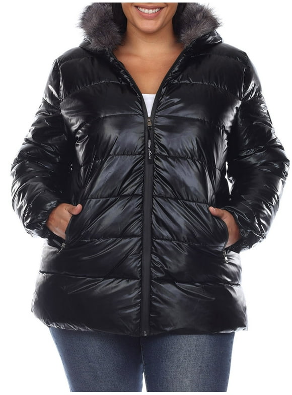 Plus Size Puffer Jackets in Plus Size Coats - Walmart.com
