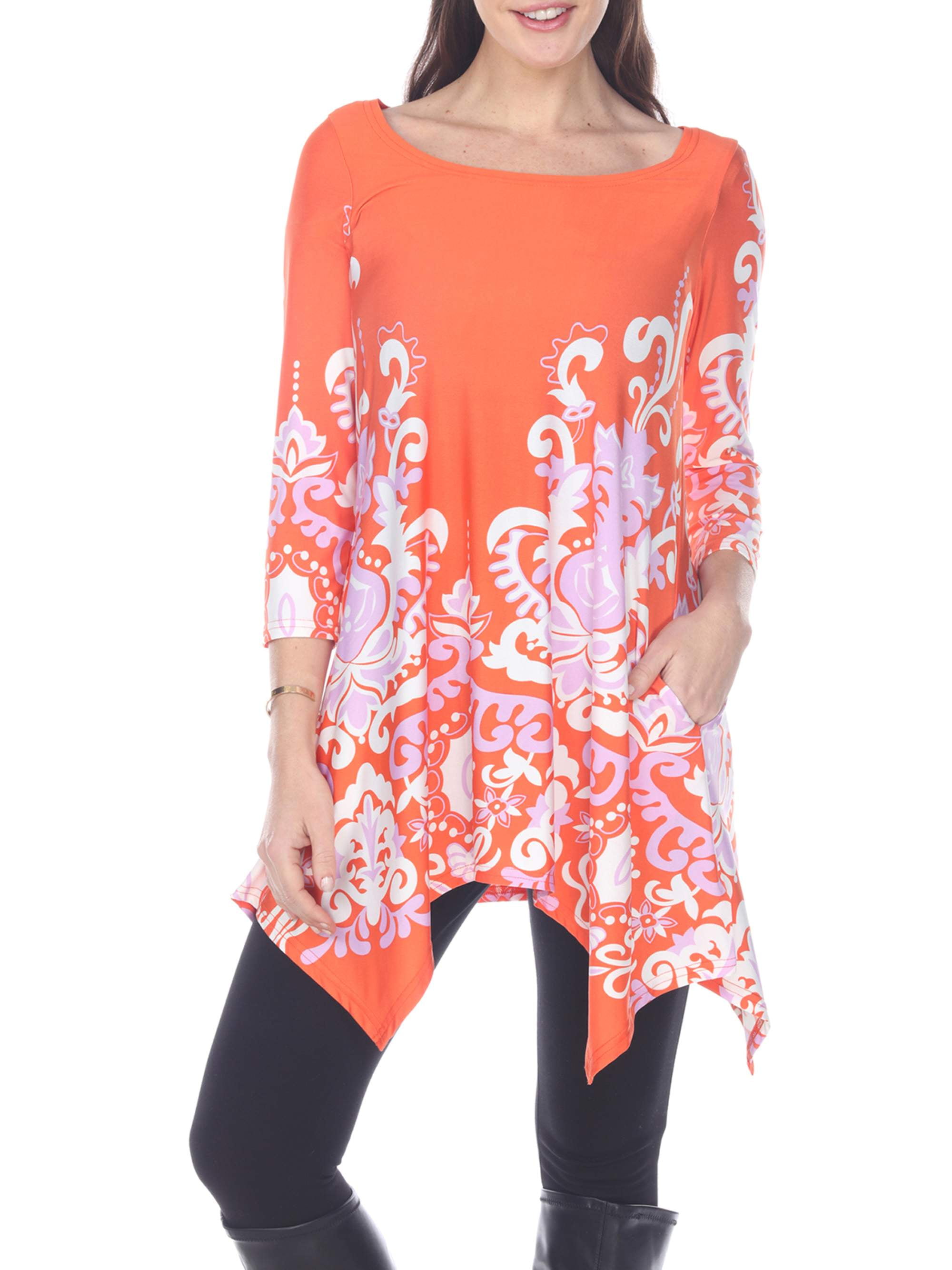 White Mark Women's Yanette Tunic Top - Walmart.com