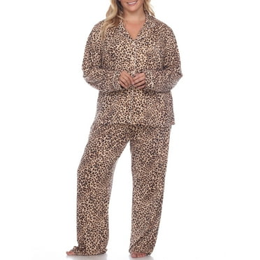 White Mark Women's Plus Size 2 Piece Lounge Set - Walmart.com